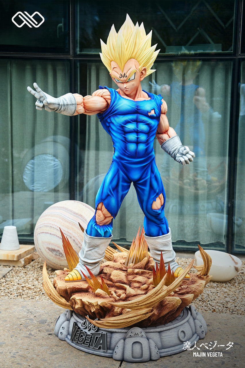 [PRE ORDER] Dragon Ball - Infinite Studio - Life Size 1:1 Majin Vegeta ...