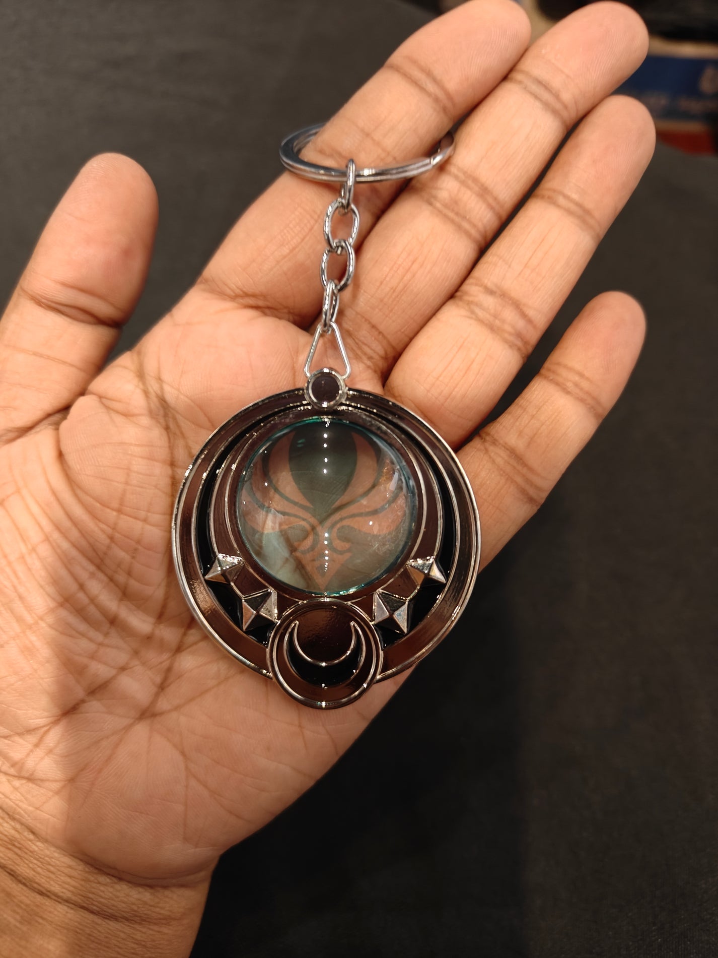 Genshin Impact - Anemo Nod-Krai Vision Metal Keychain – Flying Raijin Expo